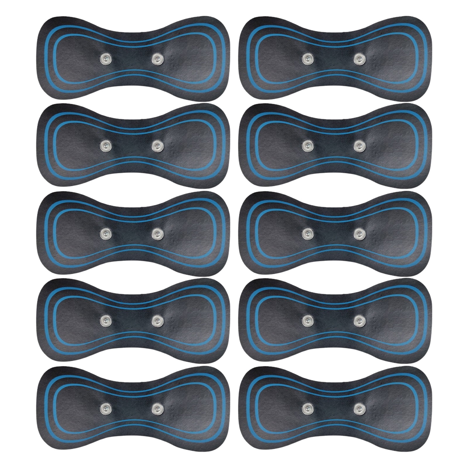 Happydeer 10Pcs/Set Electric Pulse Neck Massage Patch Relieve Neck Back ...