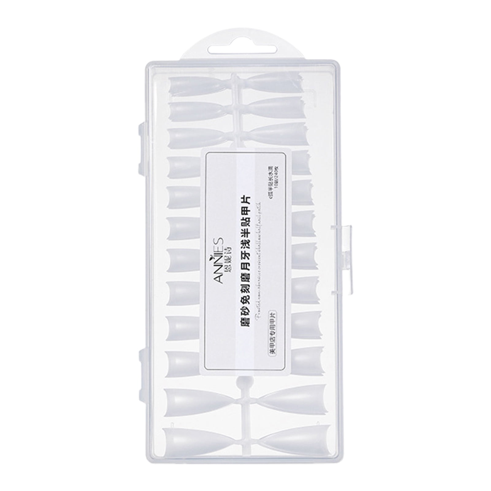 Happydeer 240Pcs/Box Fake Nail No Carving Grinding Trimmable Traceless ...