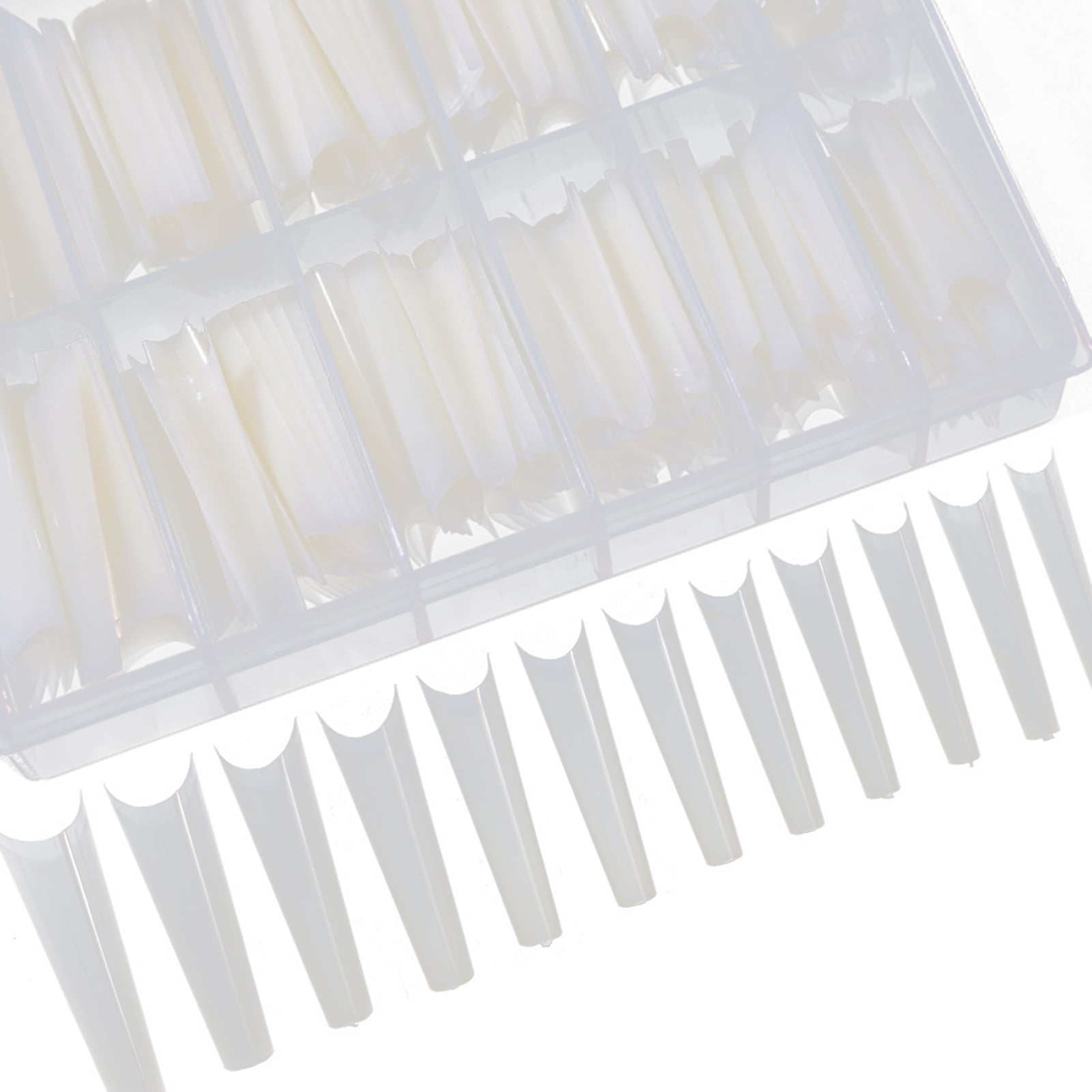 Happydeer 240Pcs/Box French Nail Reusable Broken-resistant Lightweight ...