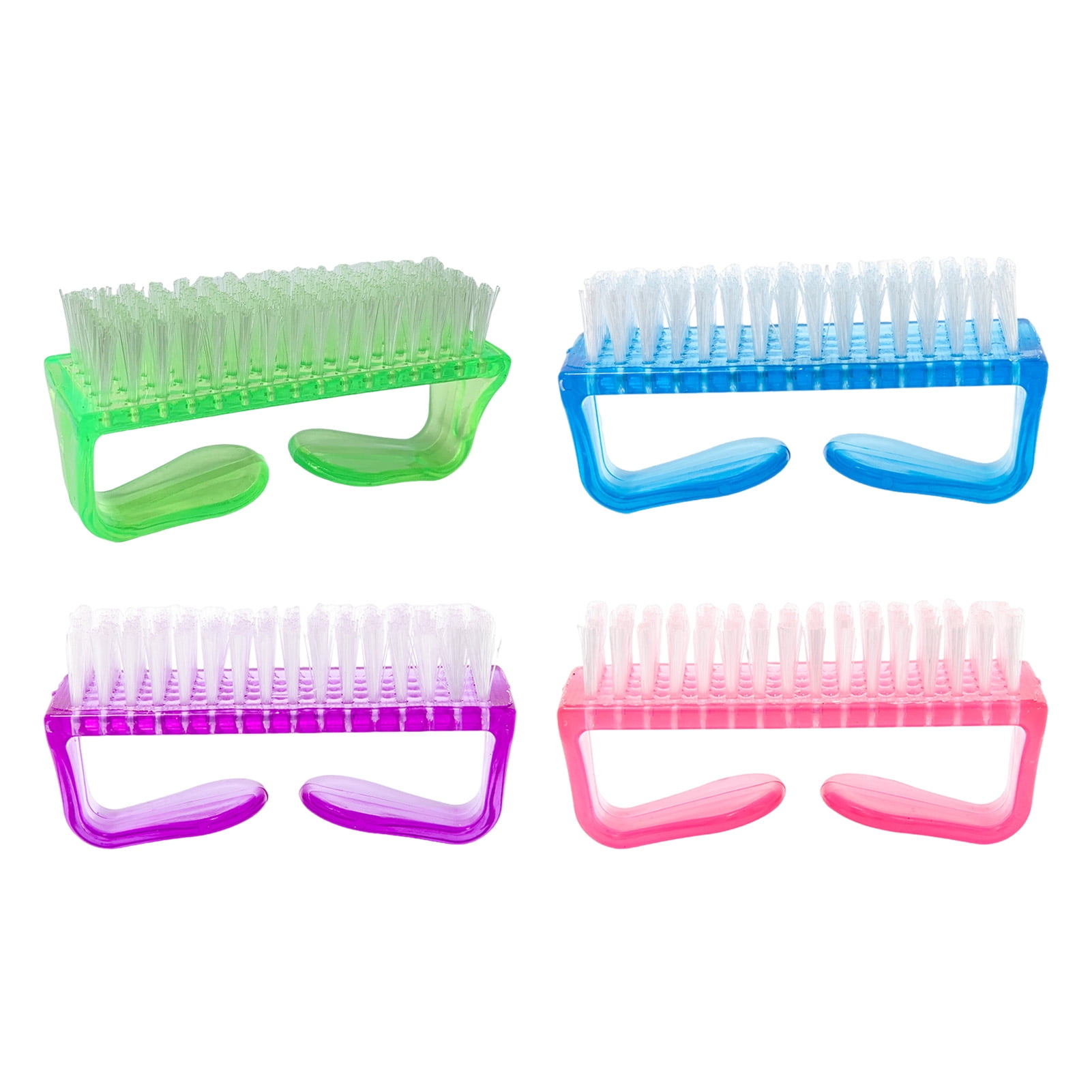 Happydeer 4 Pcs Nail Brushes for Cleaning Fingernails Soft Bristles ...