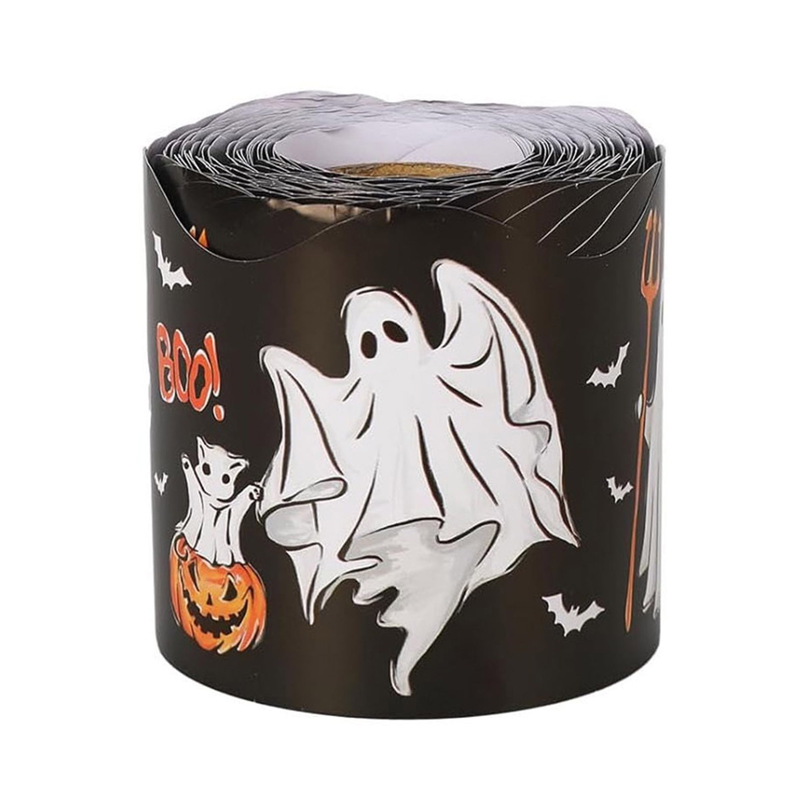 Happydeer 59 Ft Halloween Bulletin Board Border Self Adhesive Ghost Boo ...