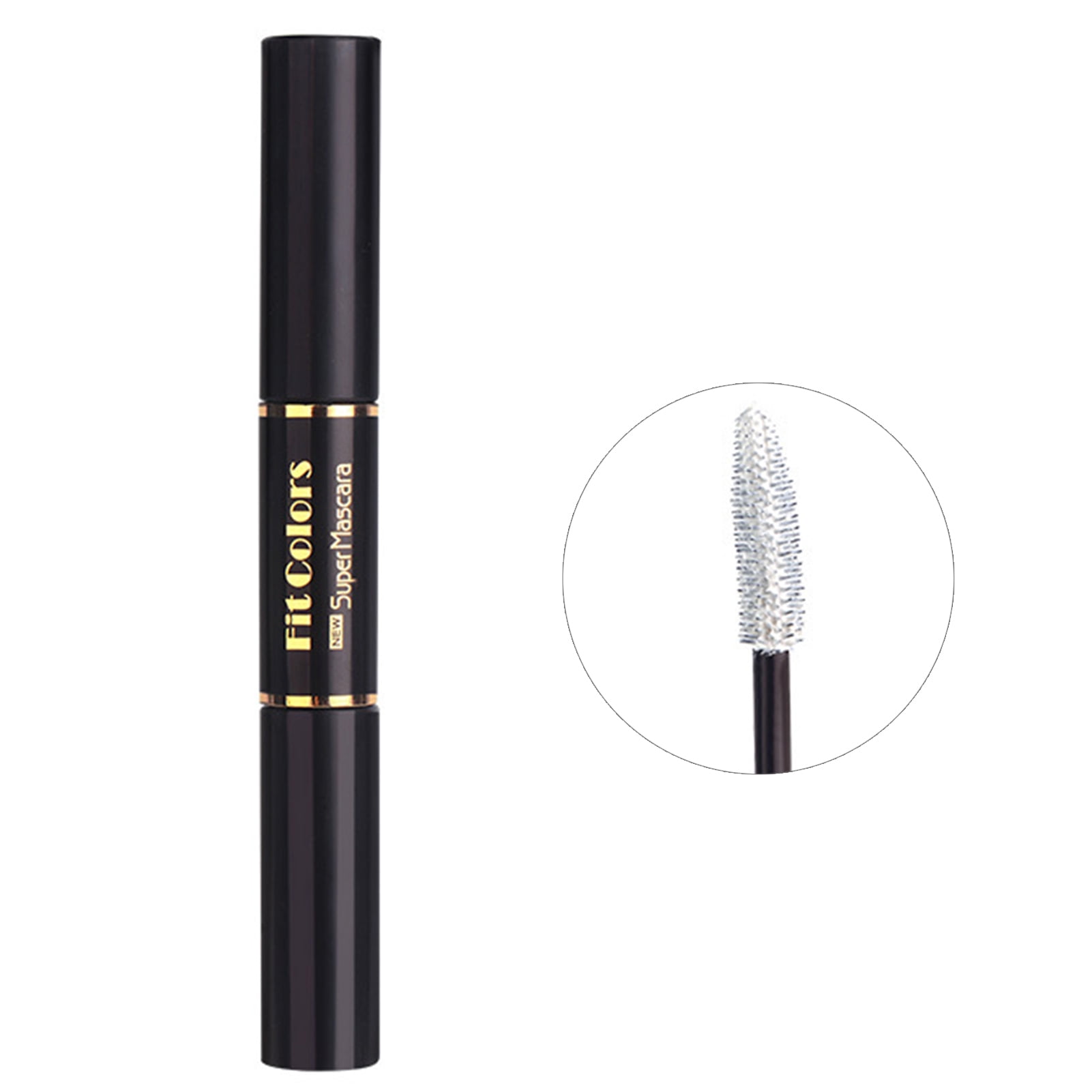 Happydeer 5g Mascara Double Head Waterproof Non-Fading Slender Lasting Thick Curling Fine Brush ...