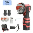 Happydeer Angle Grinder Tool w/2x 1500mAh Batteries, 18V 550W Mini ...