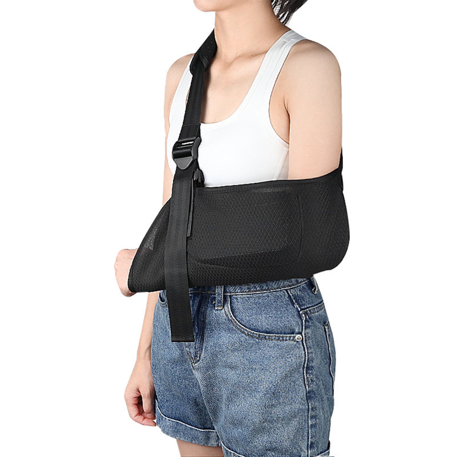 Happydeer Arm Sling Adjustable Padded Elbow Dislocation Sprain Brace ...