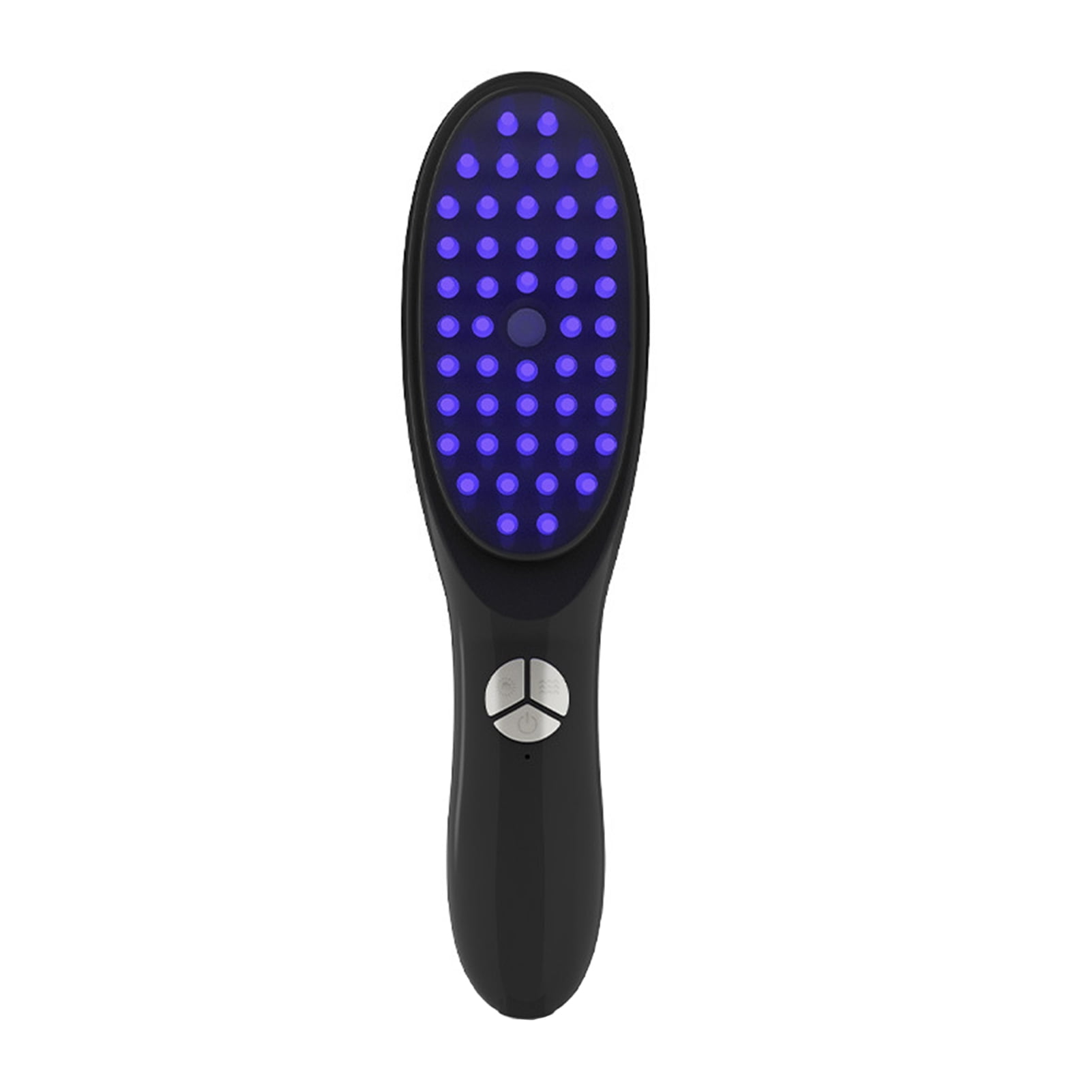 Happydeer Electric Hair Brush Blue Red Light Phototherapy Rechargeable ...