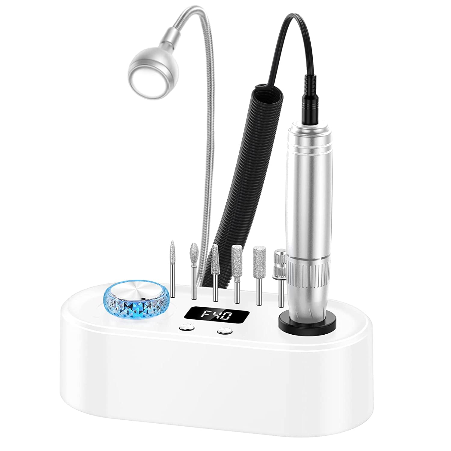 Happydeer Electric Nail Drill Machine,40000RPM Professional Efile Nail ...