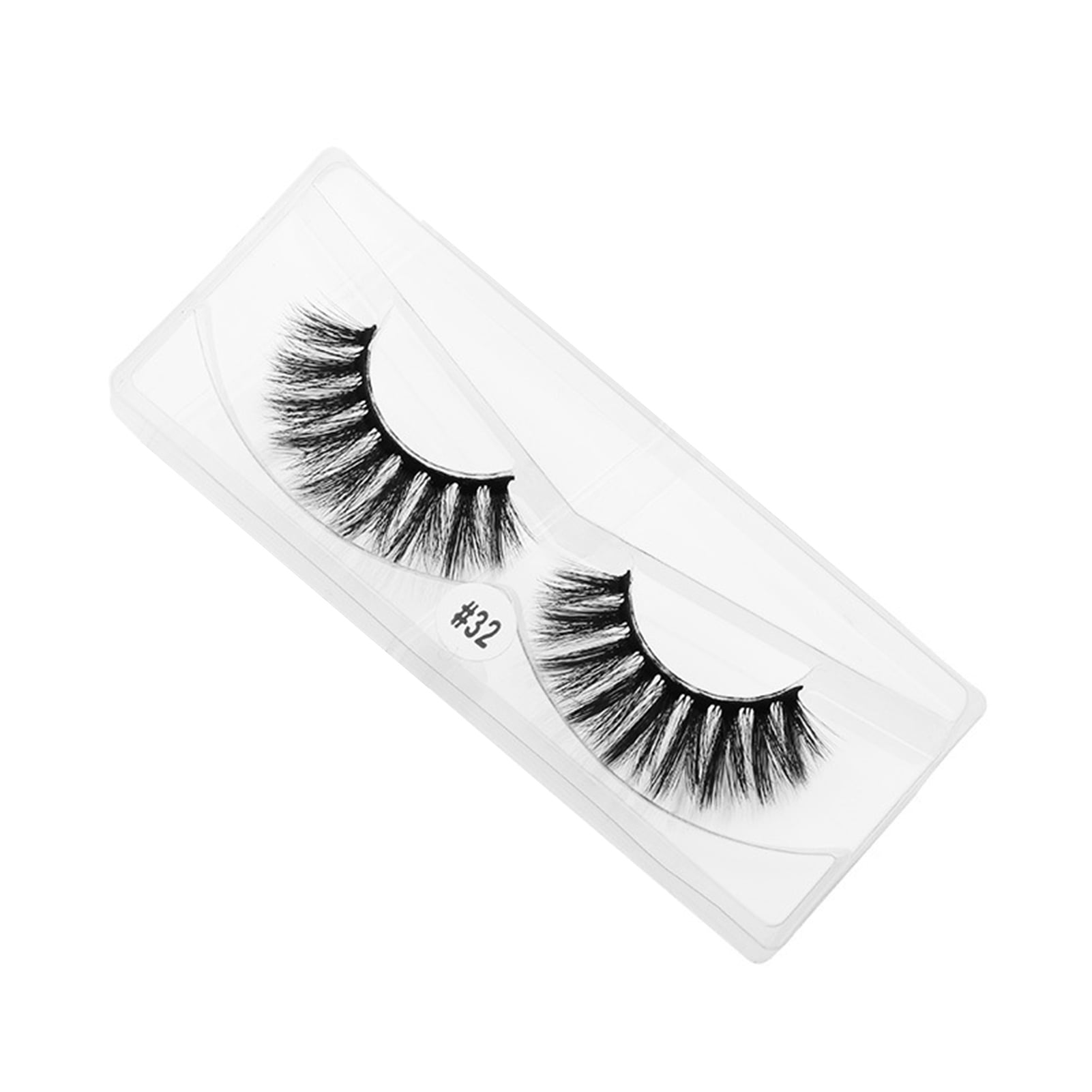 Happydeer Fluffy False Eyelashes Good Ductility Natural Curl Ultra ...