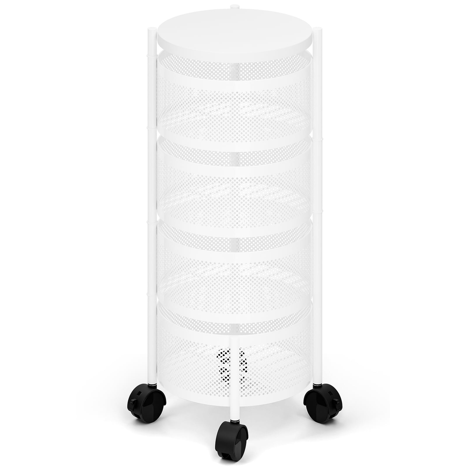 Happydeer Fruit and Vegetable Basket Bowls for Kitchen with Metal Top ...