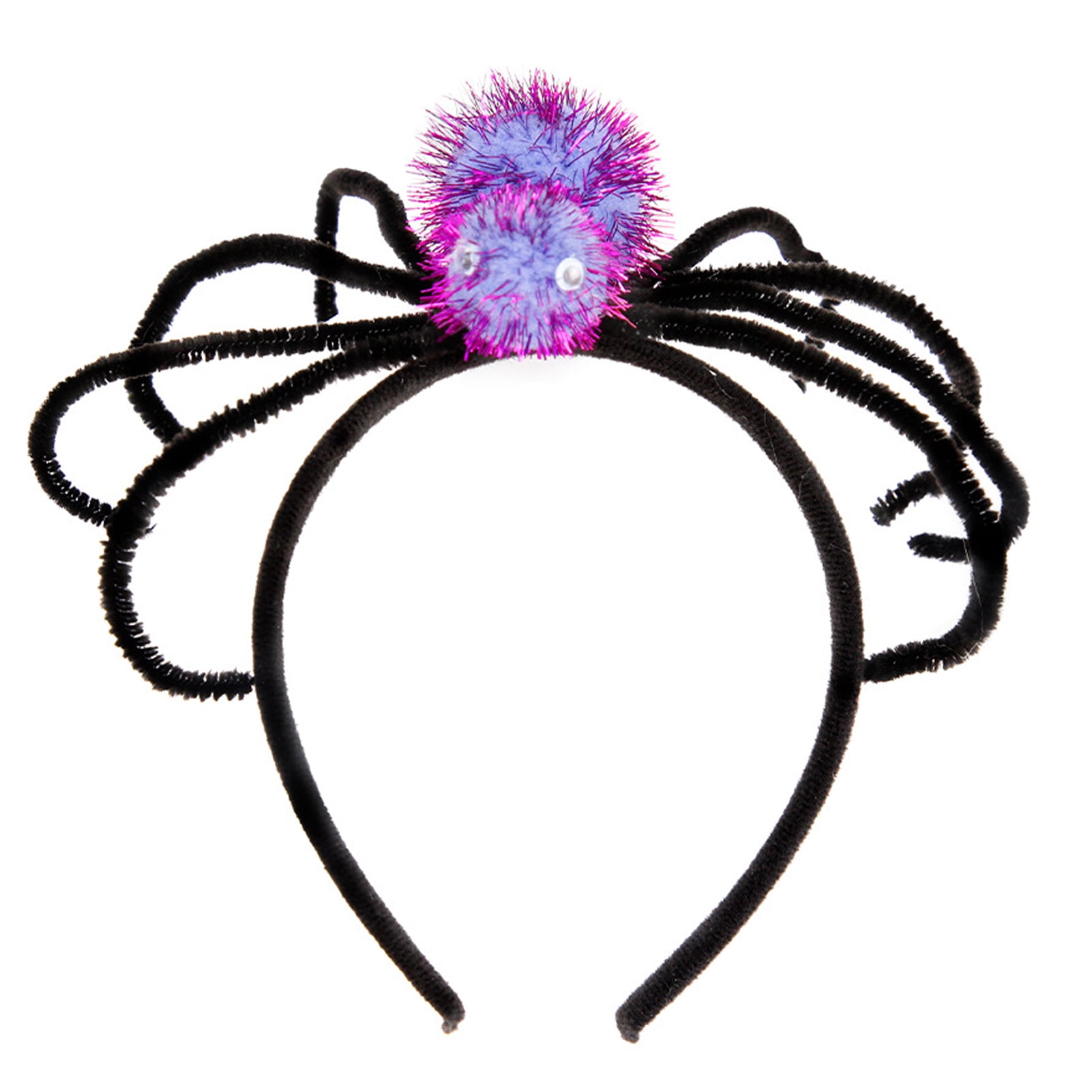Happydeer Halloween Tinsels Spider Headband Funny Spooky Hairstyle ...