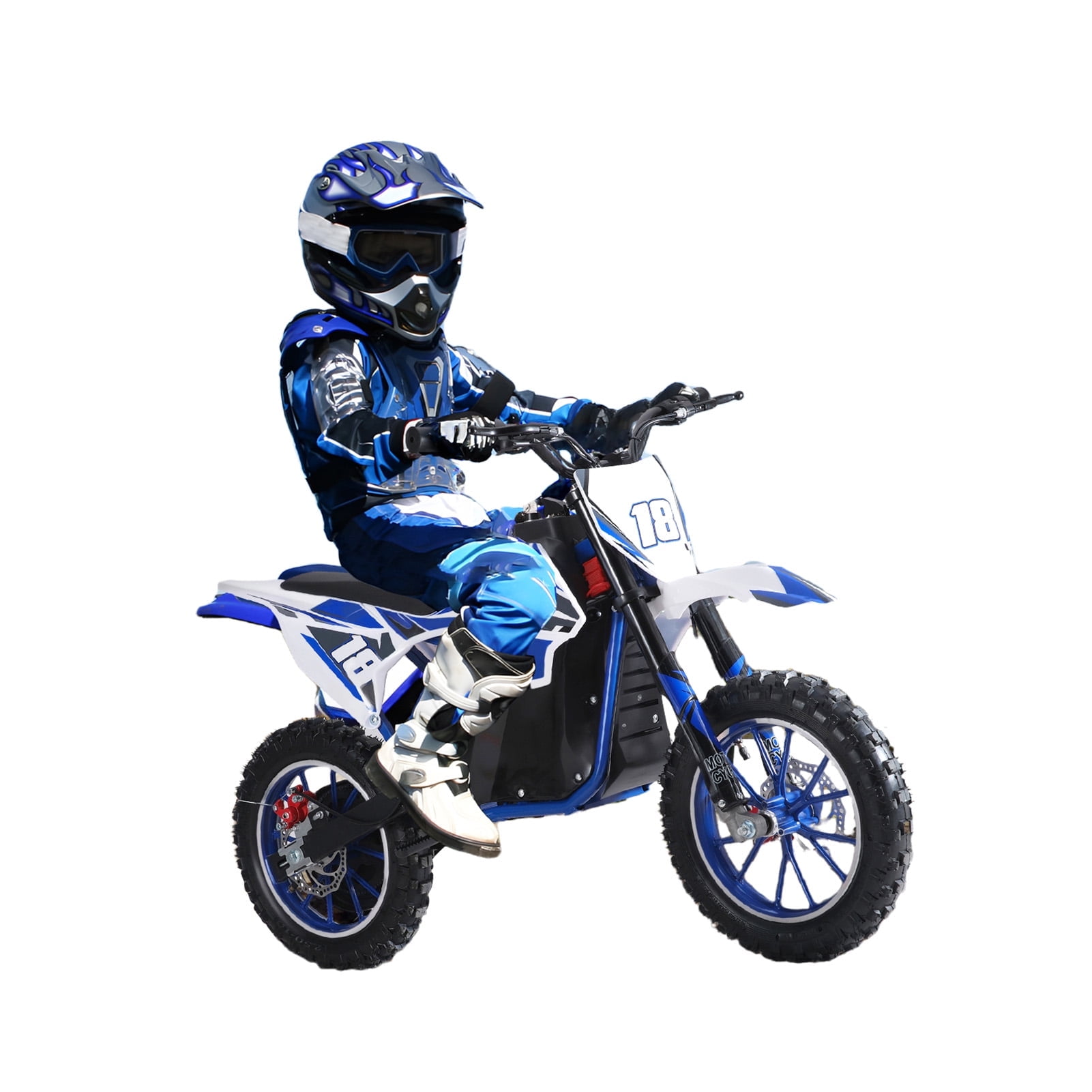 Happydeer Kids Ride on Motorcycle, Electric Dirt Bike 36V 25KM/H Rocket ...