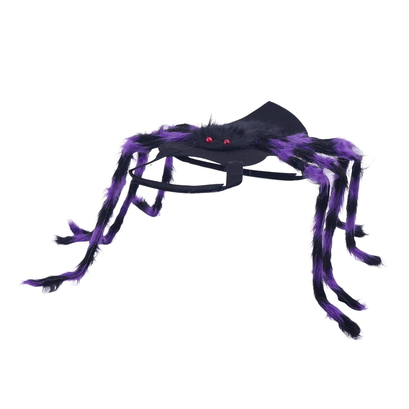 Happydeer Pet Spider Costume Halloween Furry Giant Simulation Spider ...