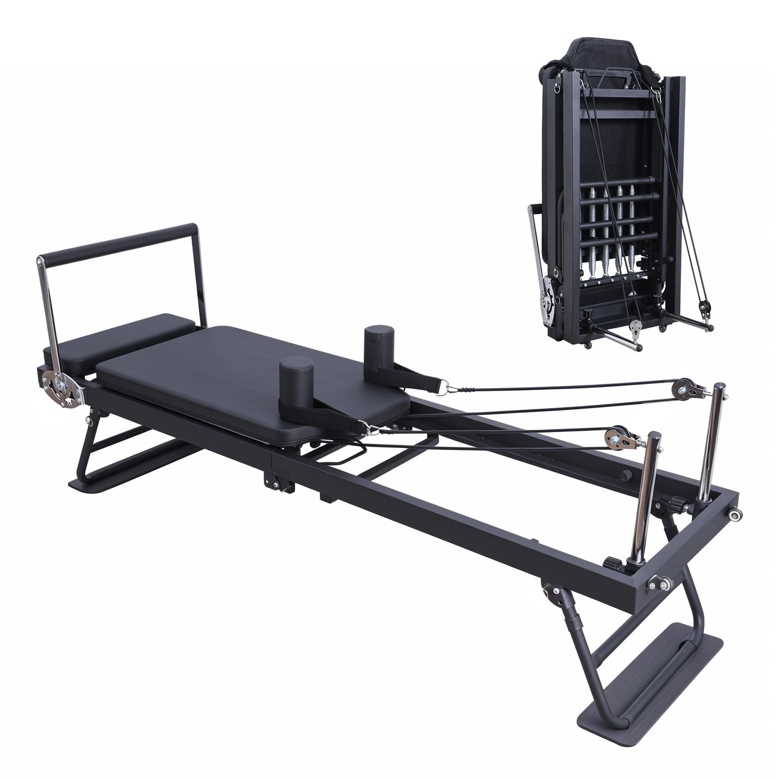 Happydeer Pilates Machine Yoga Studio Bed Foldable Pilates Reformer ...