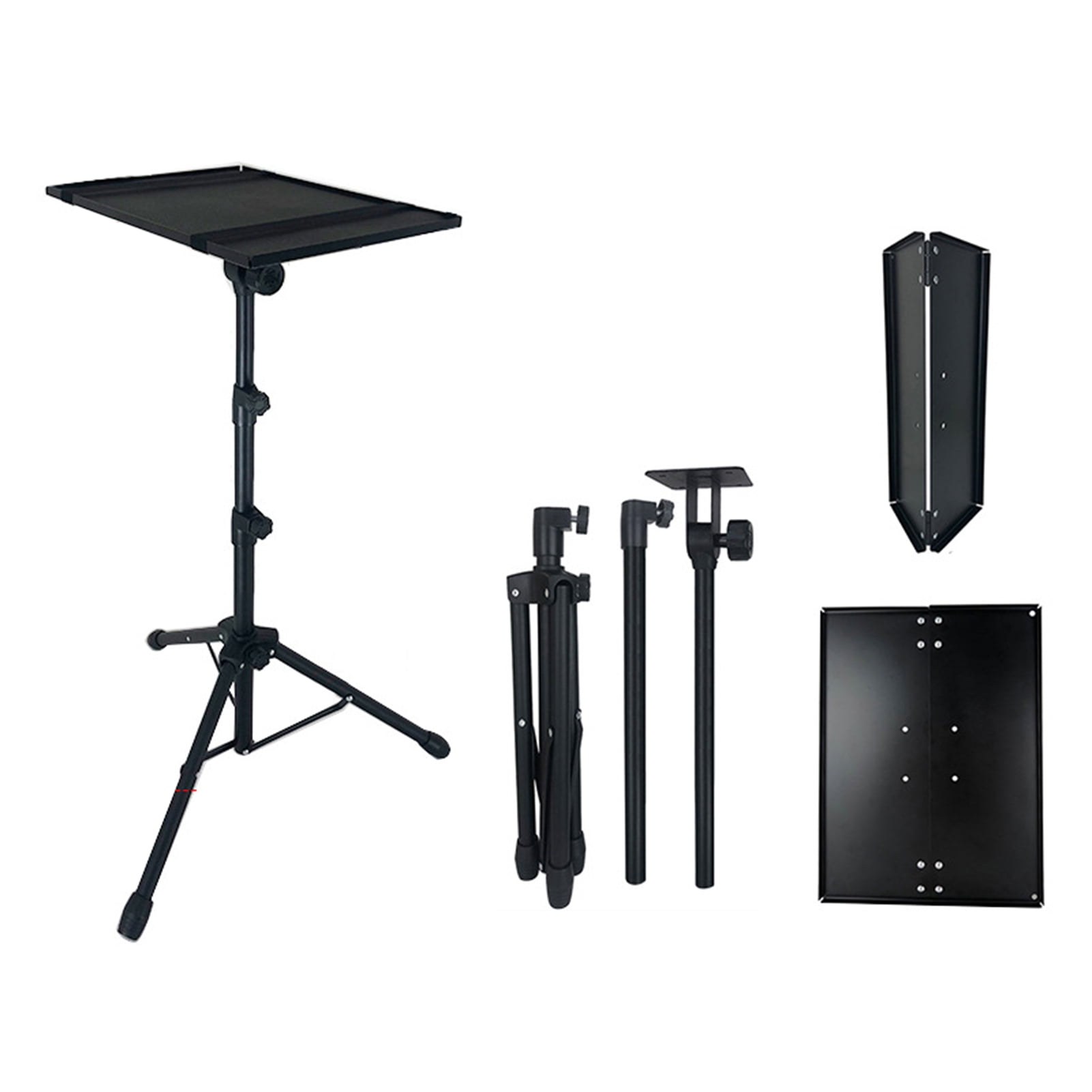 Happydeer Projector Stand with Large Platform, 180-Degree Tilt 3 to 5.3 ...