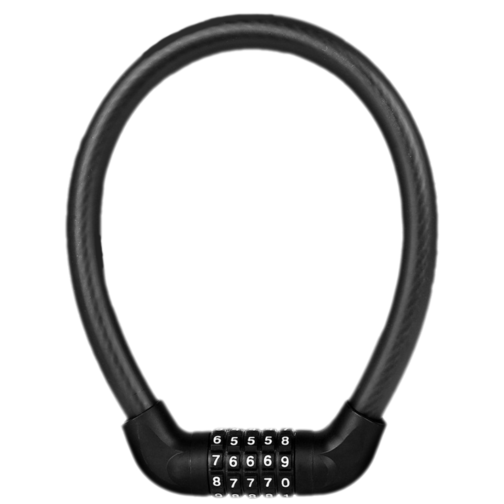 Happydeer Security Bike Lock Rust-proof Corrosion Resistant Anti-saw ...