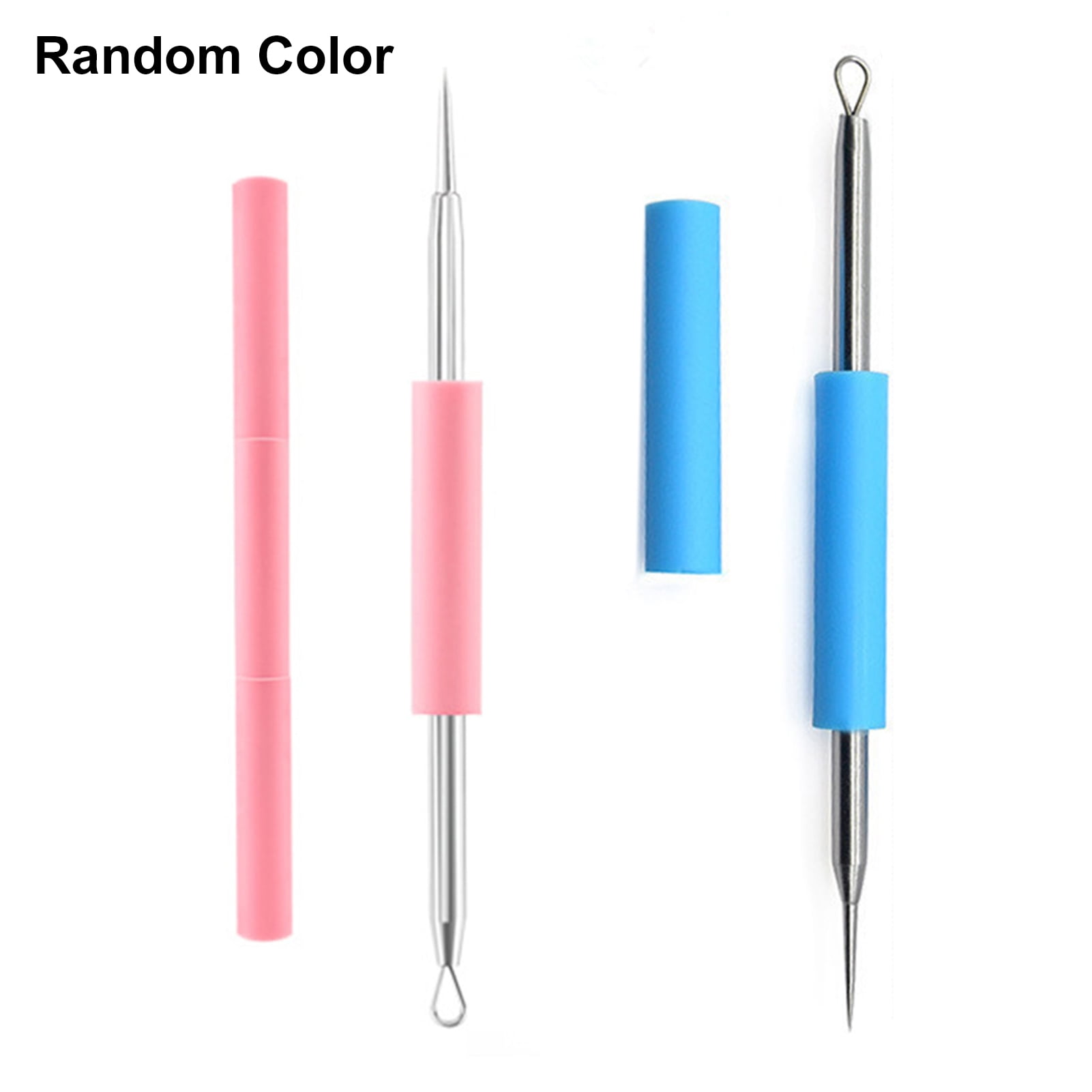 Happydeer Stainless Steel Acne Comedo Pimple Extractor Remover Needle ...