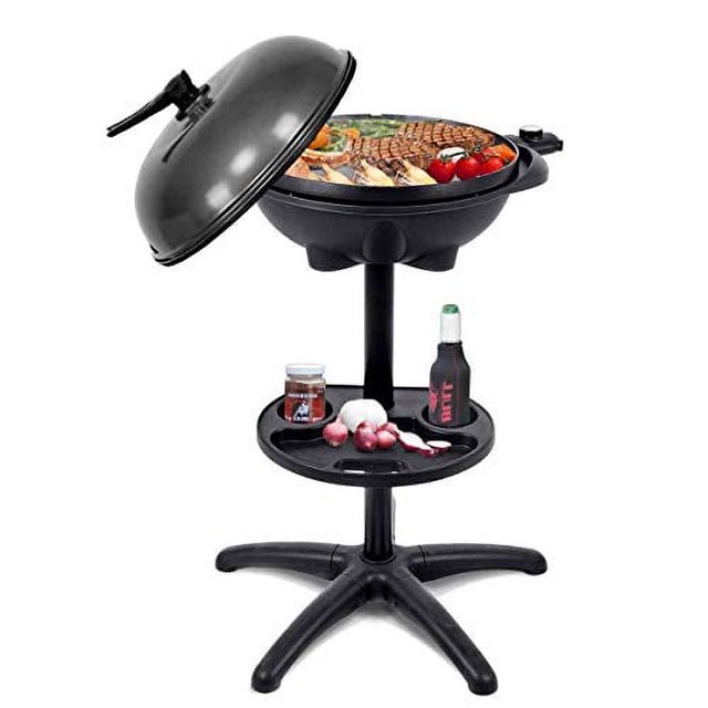 Happygrill Electric Grill with Temperature Control 1350W Non-Stick BBQ ...