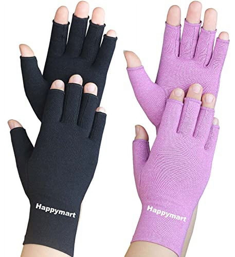 Happymart 2 Pairs Arthritis Gloves, Hand Compression Gloves for ...