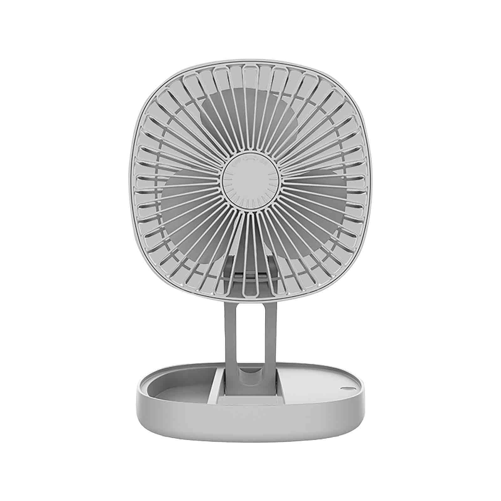 Hapri Desk Fan for Bedroom, Portable Desk Fan with 4 Speeds, 185 ...