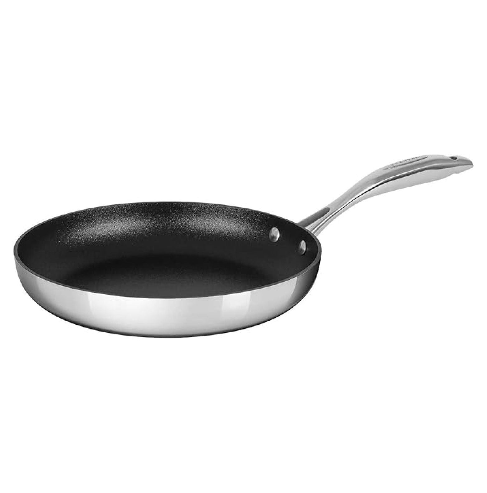 HaptIQ 11 inch Stainless Steel-Aluminum Nonstick Fry Pan – Compatible ...