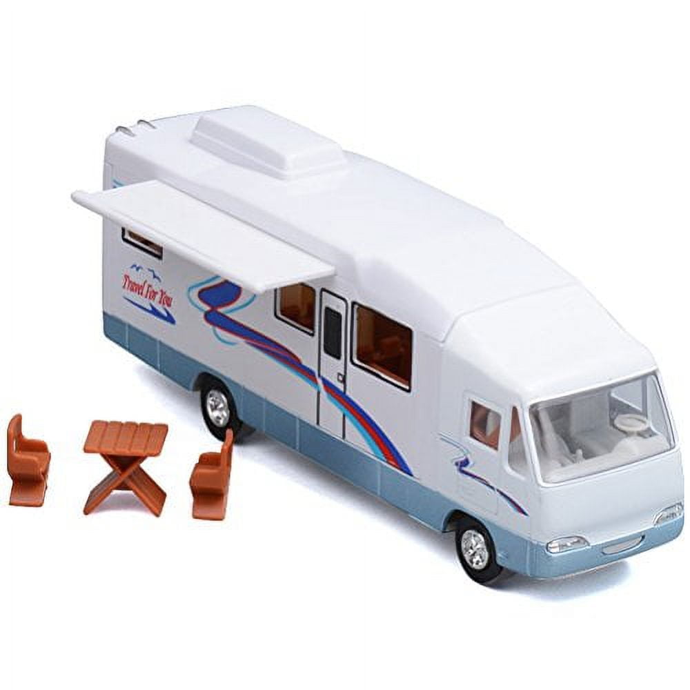 Haptime 76 Inch Cool Mini Motorhome Toy Diecast Pullback Recreational ...