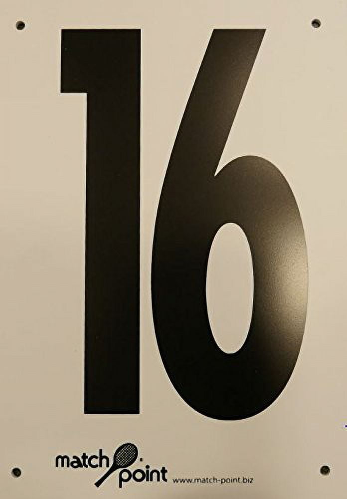 Har-Tru Tennis, Bocce, Golf Court Accessories - Tennis Court Numbers, 8 ...
