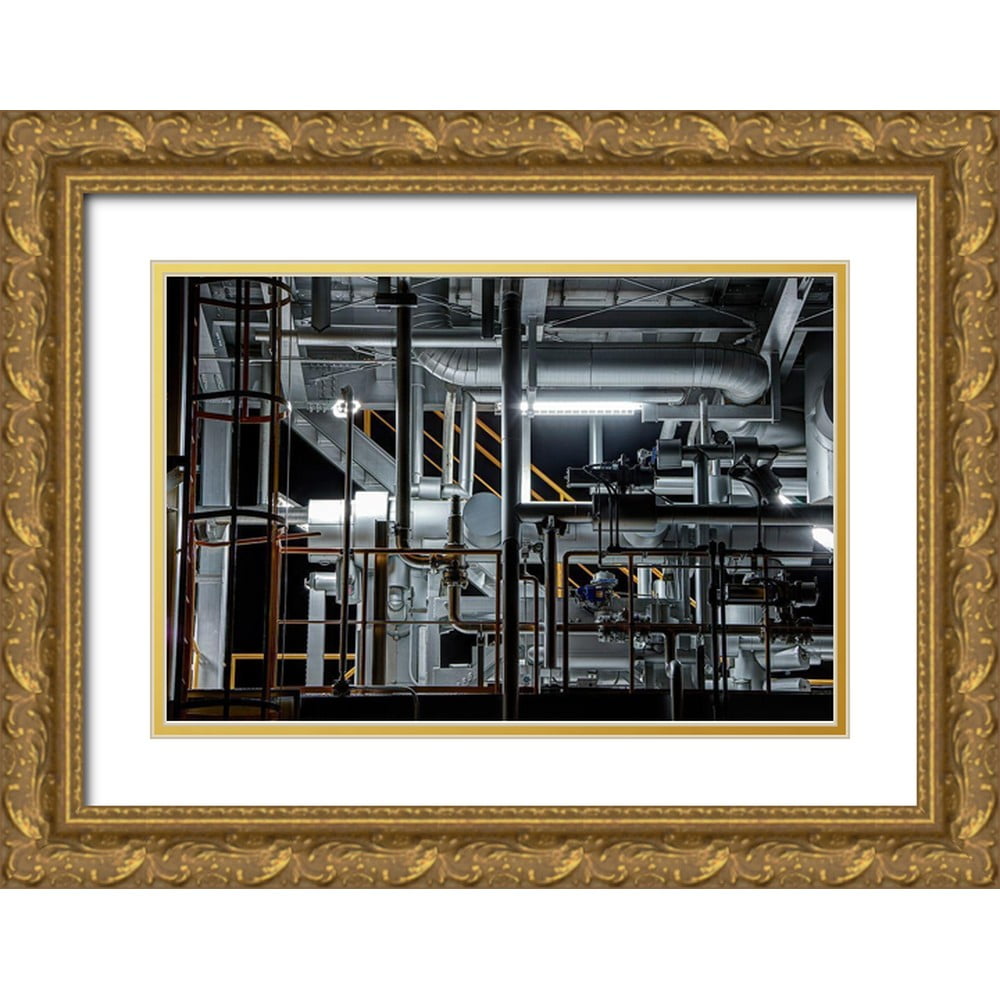 Hara, Tomoshi 24x17 Gold Ornate Wood Framed with Double Matting Museum Art Print Titled ...