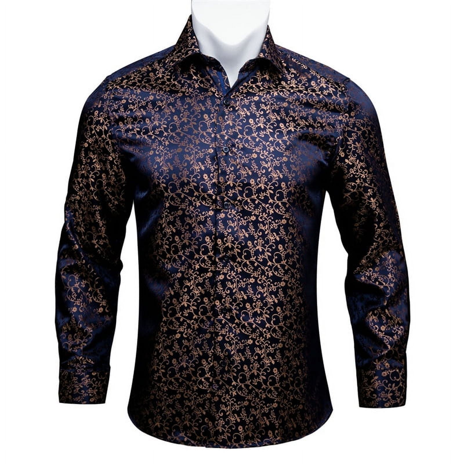 Harajuku 3D Ancient Babylon Paisley Patterns Print Long Sleeve Shirts ...