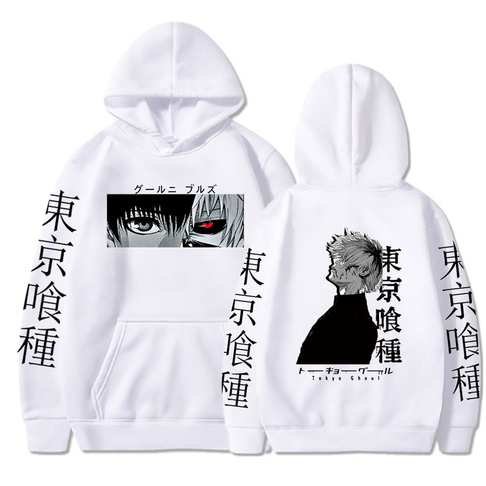 Harajuku Anime Hoodie Tokyo Ghoul Sweatshirt Kaneki Ken Hoodie Anime ...