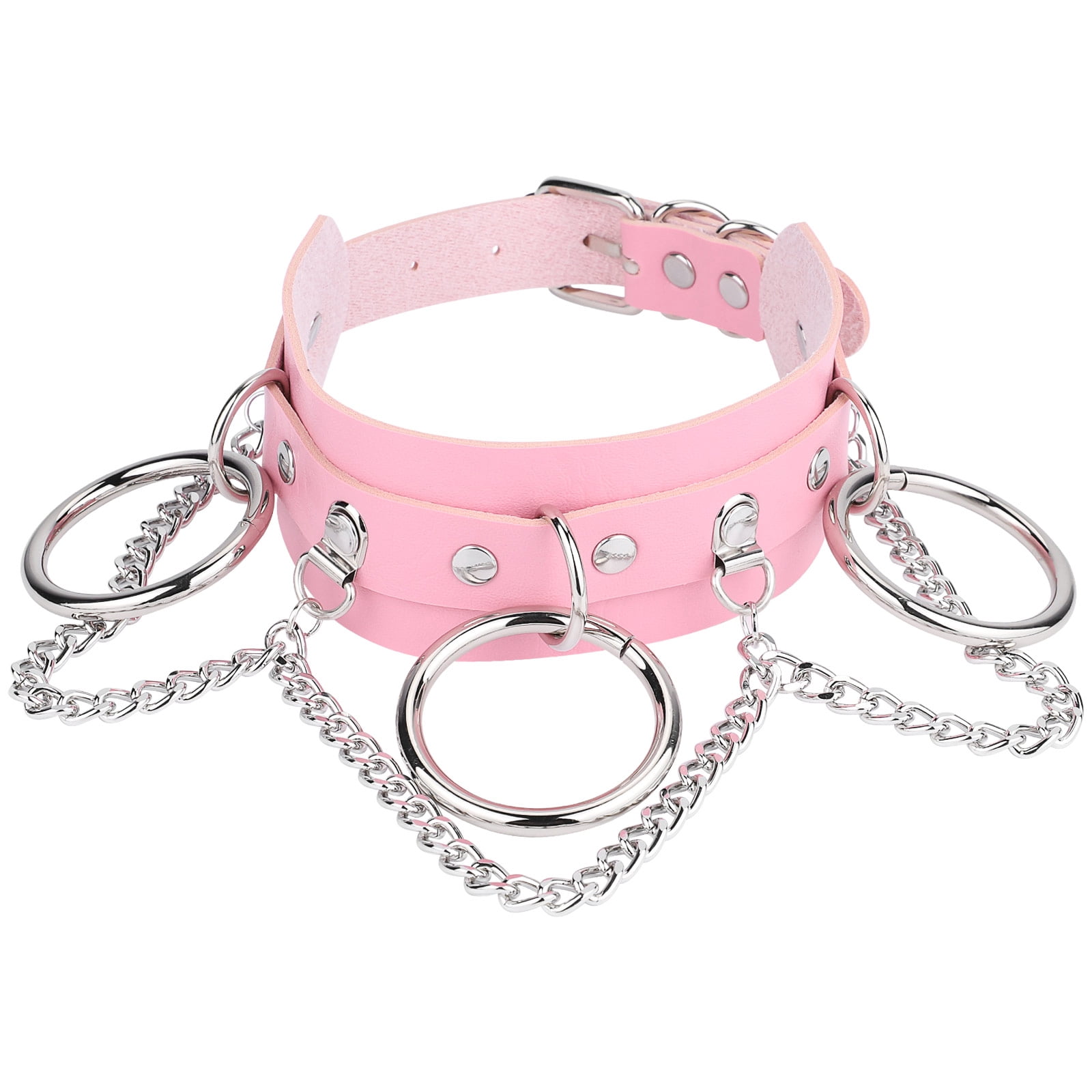 Harajuku Chocker Lock Key Rivets Black Goth Punk Chokers Gothic Choker ...