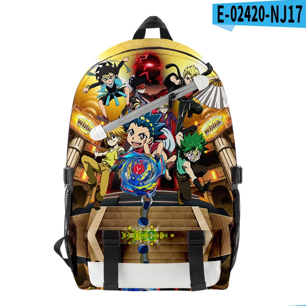 Harajuku Popular Beyblade Burst Evolution School Bags Unisex 3D Print ...