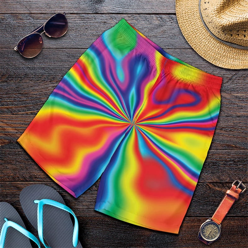 Harajuku Short Pants Men 3D Printed Hawaii Swimsuit Trunks 2025 Summer ...