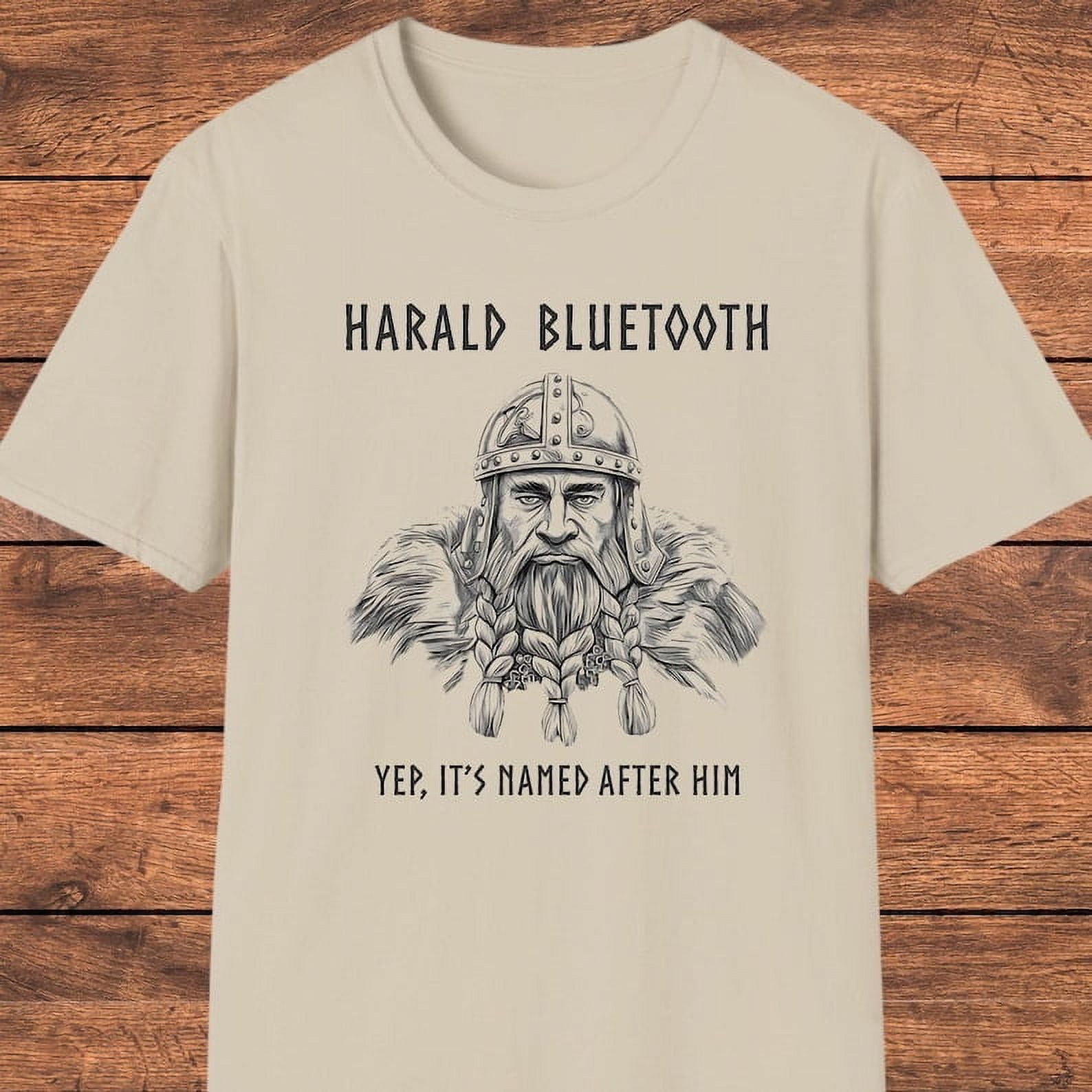 Harald Bluetooth T-Shirt, Viking History Shirt, Bluetooth Named After ...