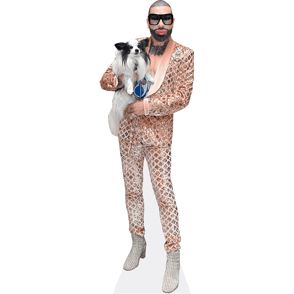 Harald Glöckler (Dog) Lifesize Cardboard Cutout Standee - Walmart.com