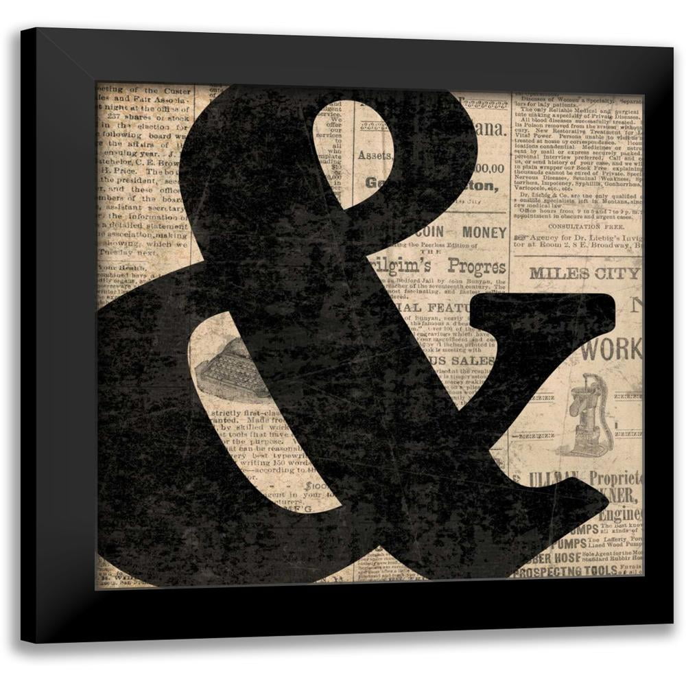 Harbick, N 15x15 Black Modern Framed Museum Art Print Titled ...