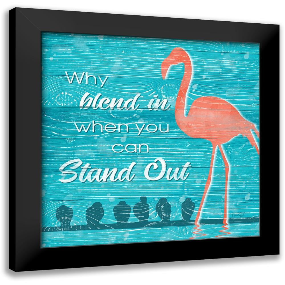Harbick, N. 15x15 Black Modern Framed Museum Art Print Titled - Stand ...