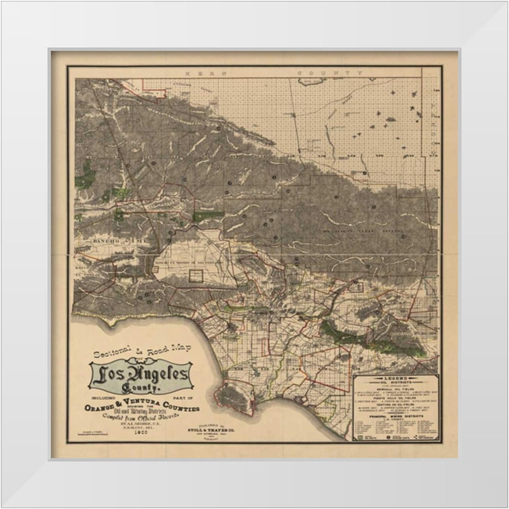 Harbick, N. 15x15 White Modern Wood Framed Museum Art Print Titled ...
