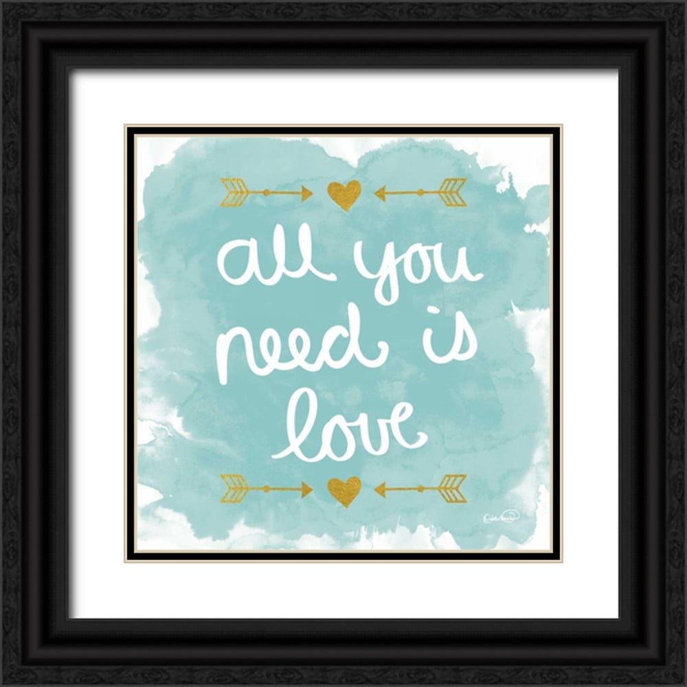 Harbick, N. 26x26 Black Ornate Wood Framed with Double Matting Museum Art Print Titled - All You ...