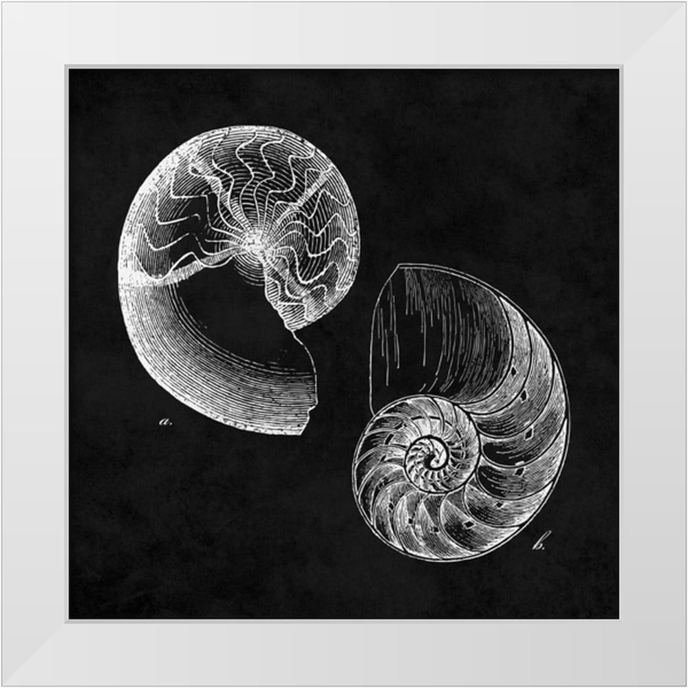Harbick, N 26x26 White Modern Wood Framed Museum Art Print Titled ...