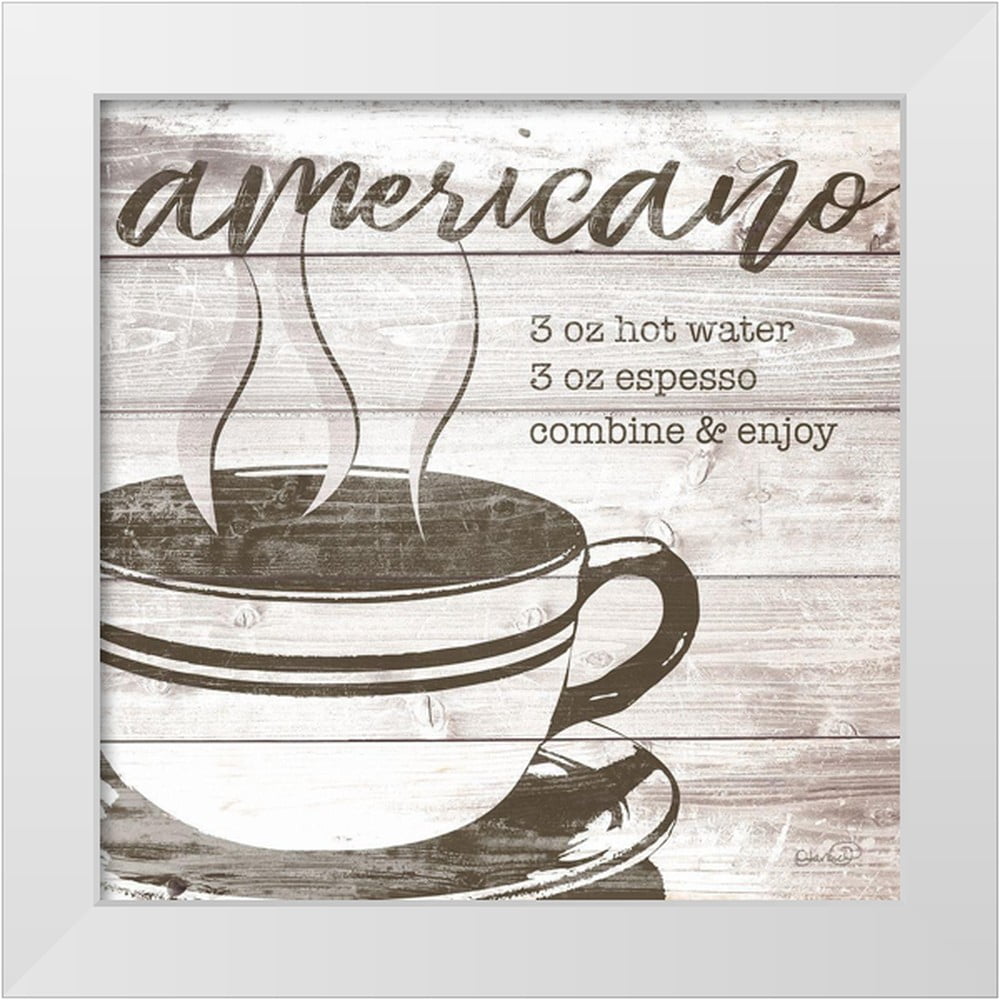 Harbick, N. 26x26 White Modern Wood Framed Museum Art Print Titled ...