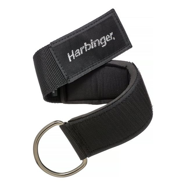 Harbinger Neoprene Comfort Padded 2-Inch Ankle Cuff for Gym Leg Workout ...