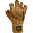 Harbinger Unisex Pro Wrist Wrap Weight Lifting Gloves - Medium - Tan ...