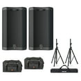 Harbinger VARI V3415 Professional 15" Powered Speakers Pair System with ...