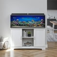 Harbor 50 - 75 Gallon Aquarium or Terrarium Stand, Ivory Oak - Walmart.com