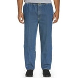 Harbor Bay by DXL Big and Tall Men's Full-Elastic Waist Jeans, Medium ...