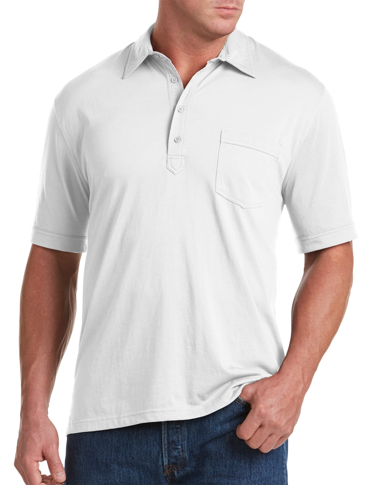 Harbor Bay by DXL Men's Big and Tall Big and Tall Men's Golf Polo Shirt ...