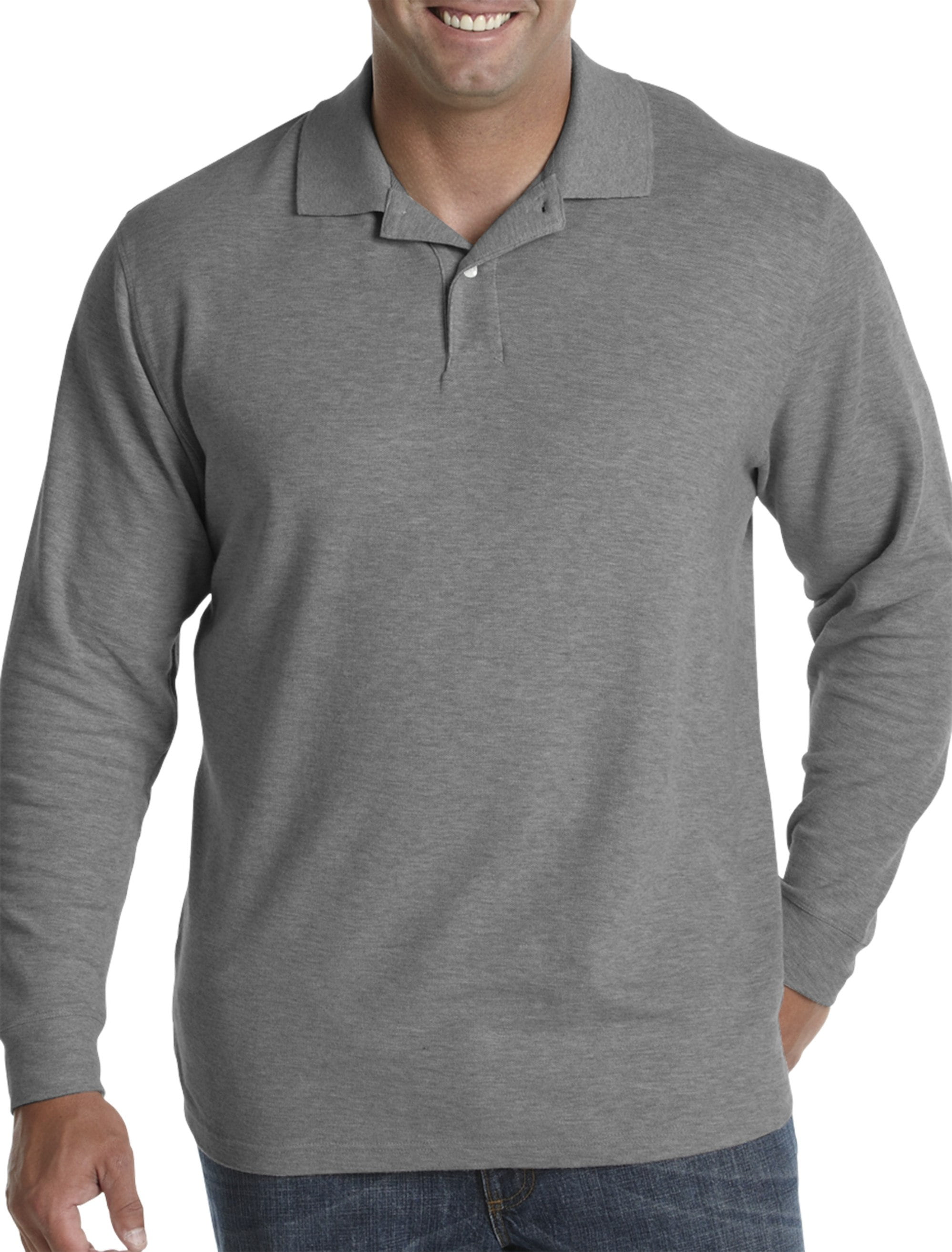 Harbor Bay by DXL Men's Big and Tall Big and Tall Men's Honeycomb Pique ...