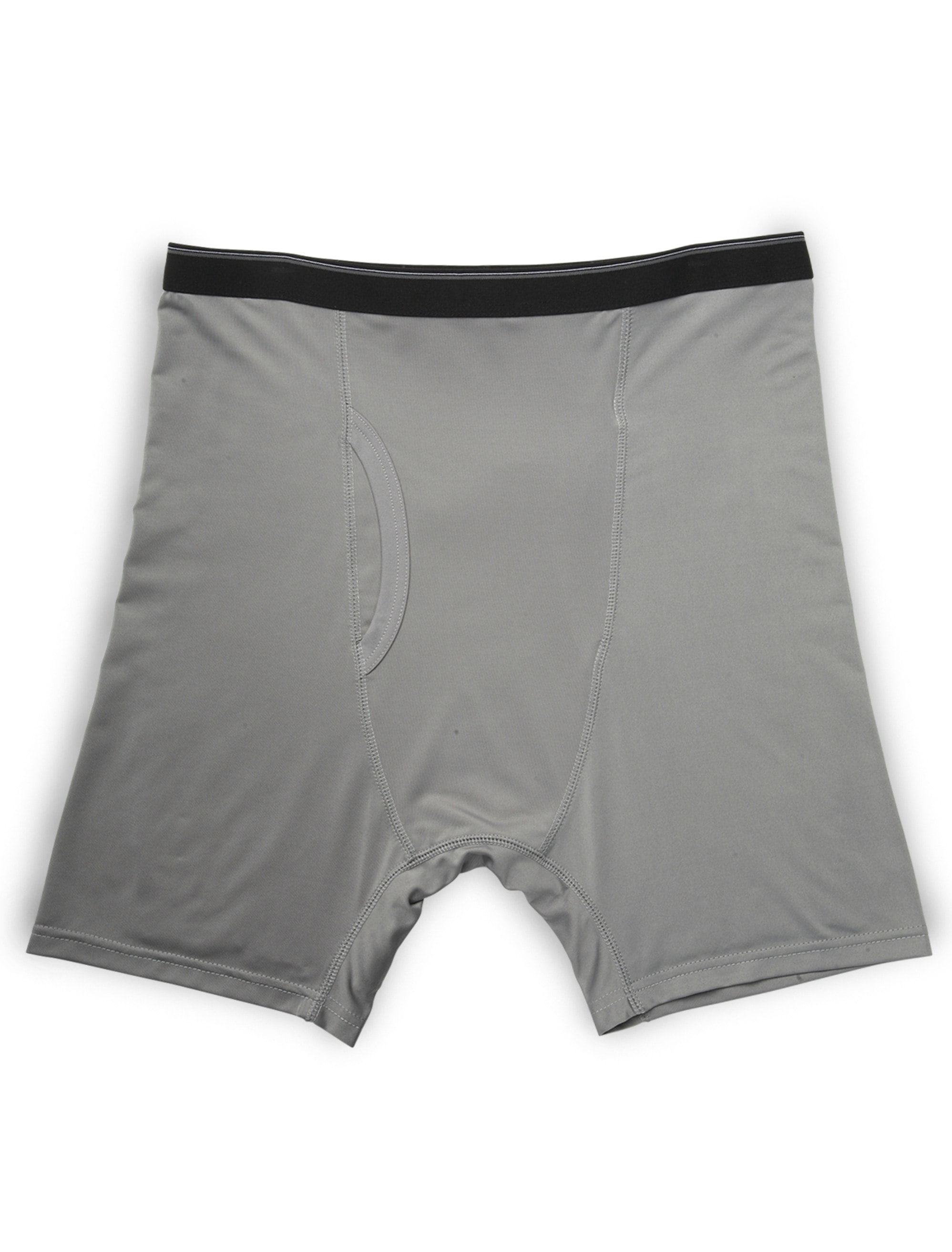 Harbor Bay by DXL Big and Tall Men's Performance Boxer Briefs, Grey ...