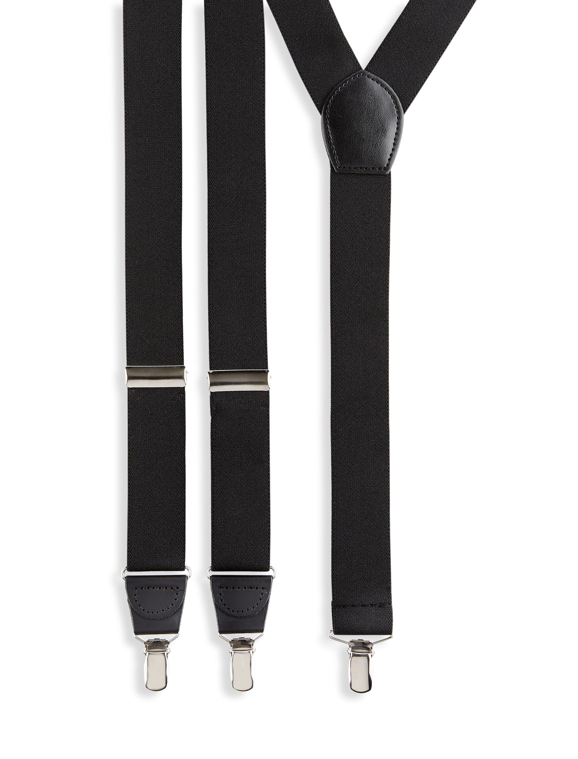 Harbor Bay by DXL Big and Tall Men's X-Back Suspenders Boxed Set, Black ...