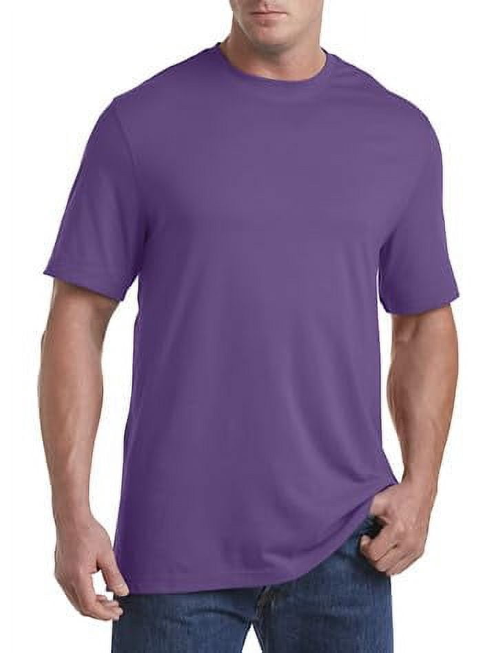 Moisture-Wicking Jersey T-Shirt Patrician Purple 6XL - Walmart.com