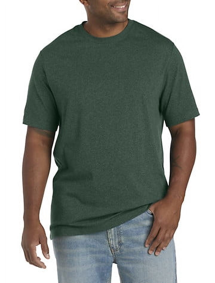 Harbor Bay by DXL Men's Big and Tall Moisture-Wicking Jersey T-Shirt ...